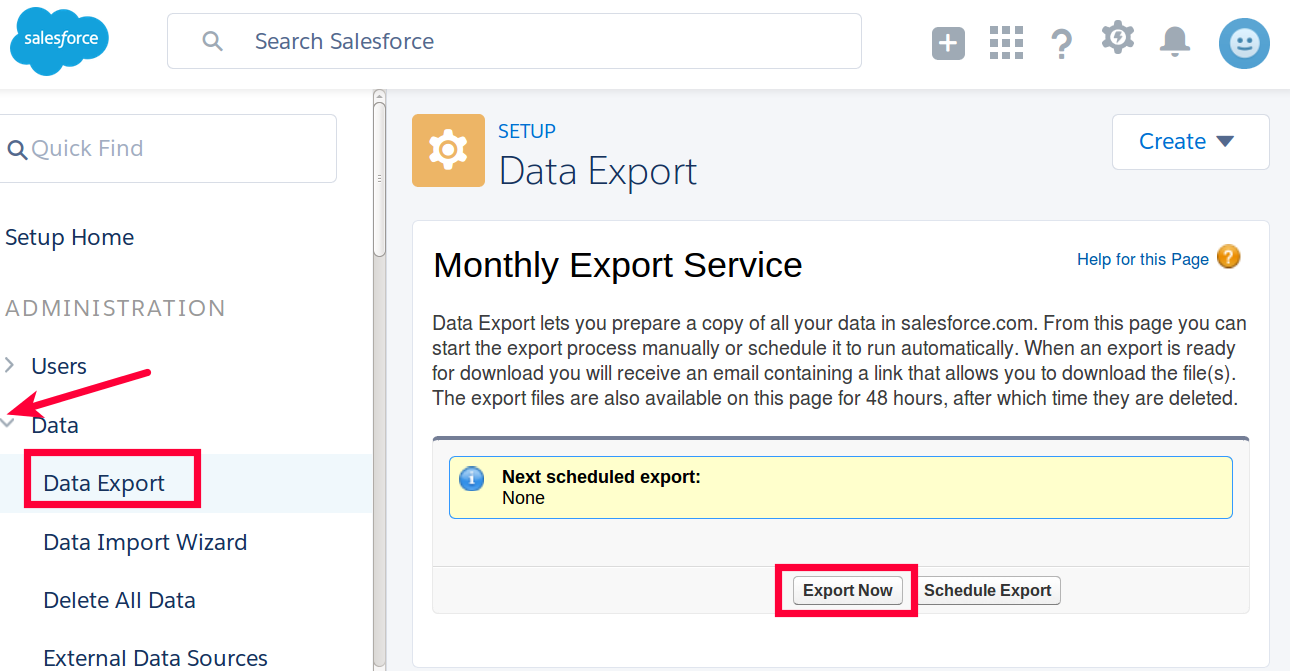 How to export Salesforce users in csv. file? - FindMyCRM